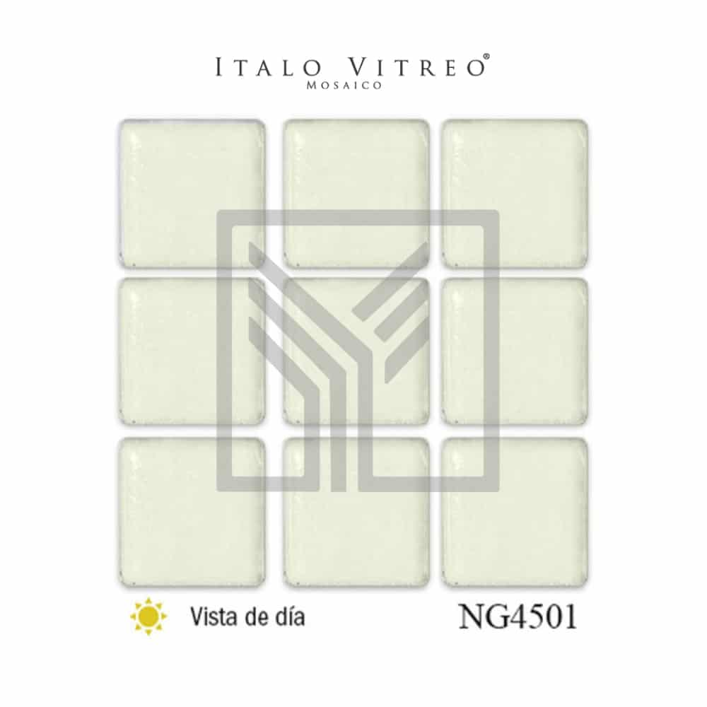 HISPANO GLASS: Mosaico Night Glass Blanco 2.5x2.5 – albercasy