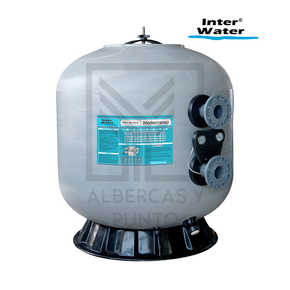 Filtro Comercial Mediterráneo de 86″ Inter Water – albercasy