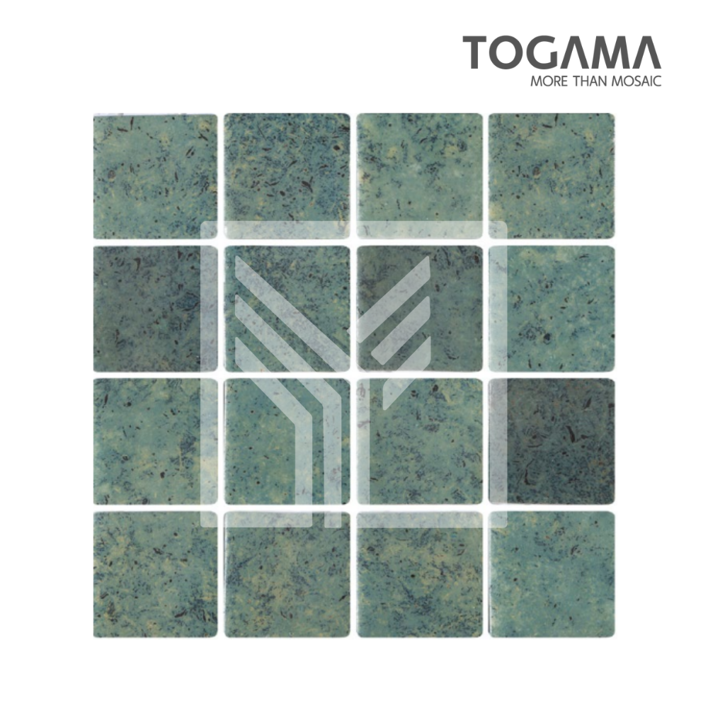 TOGAMA: Mosaico Matt Jade 5x5 – albercasy